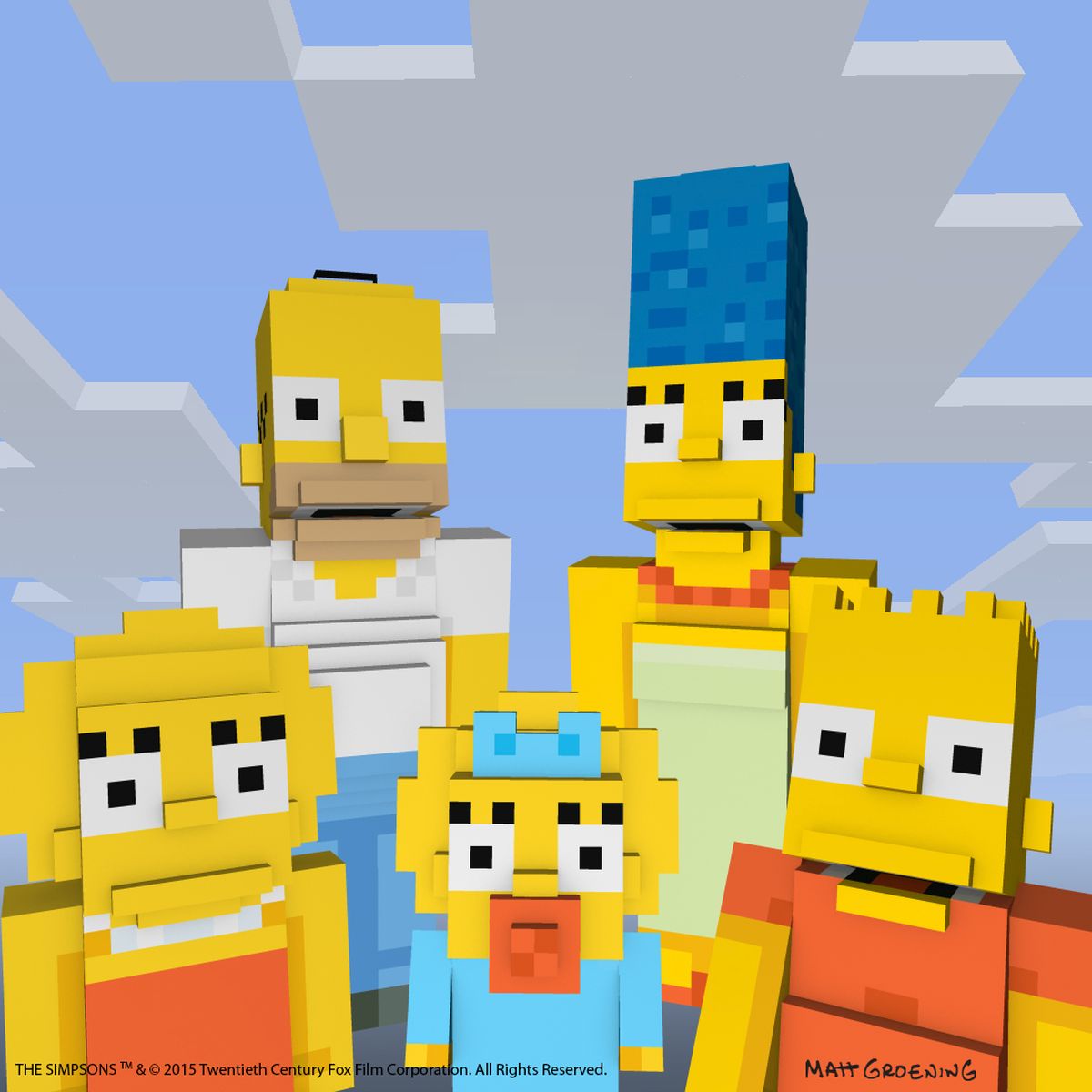 Minecraft - Simpsons Skin Pack für Xbox One und Xbox 360-Version ...