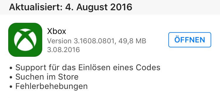 Xbox: Mit der Smartphone App endlich Codes einlösbar » InsideXbox.de