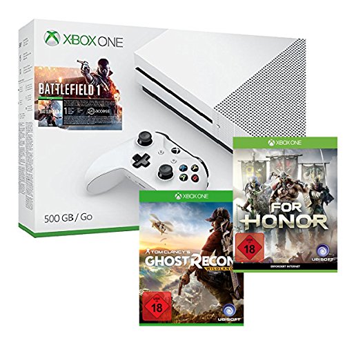 Xbox One S Battlefield 1 Bundle mit zwei weiteren Spielen im Angebot 🎮 ...