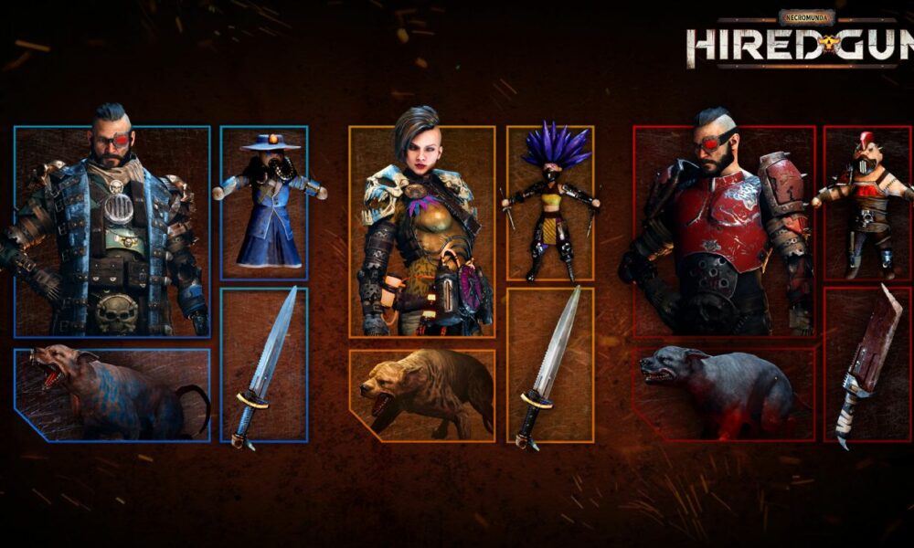 Necromunda: Hired Gun - Gang Wars Cosmetics Bundle und kostenloses ...