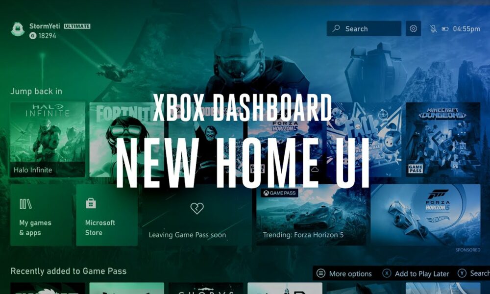 Neues Xbox Dashboard Update für Xbox Insider verfügbar + Video
