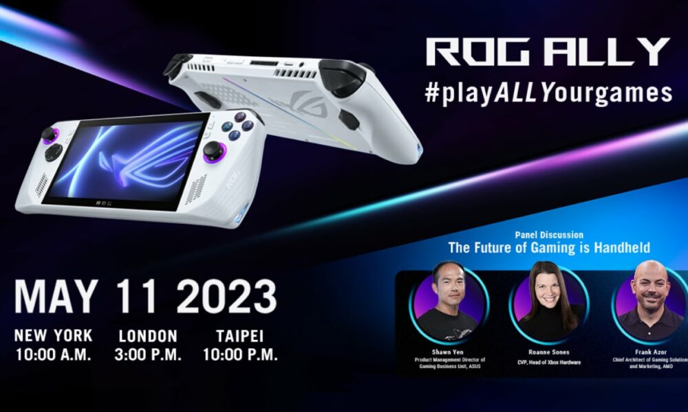 ASUS ROG Ally Gaming-Handheld wird am 11. Mai offiziell vorgestellt ...