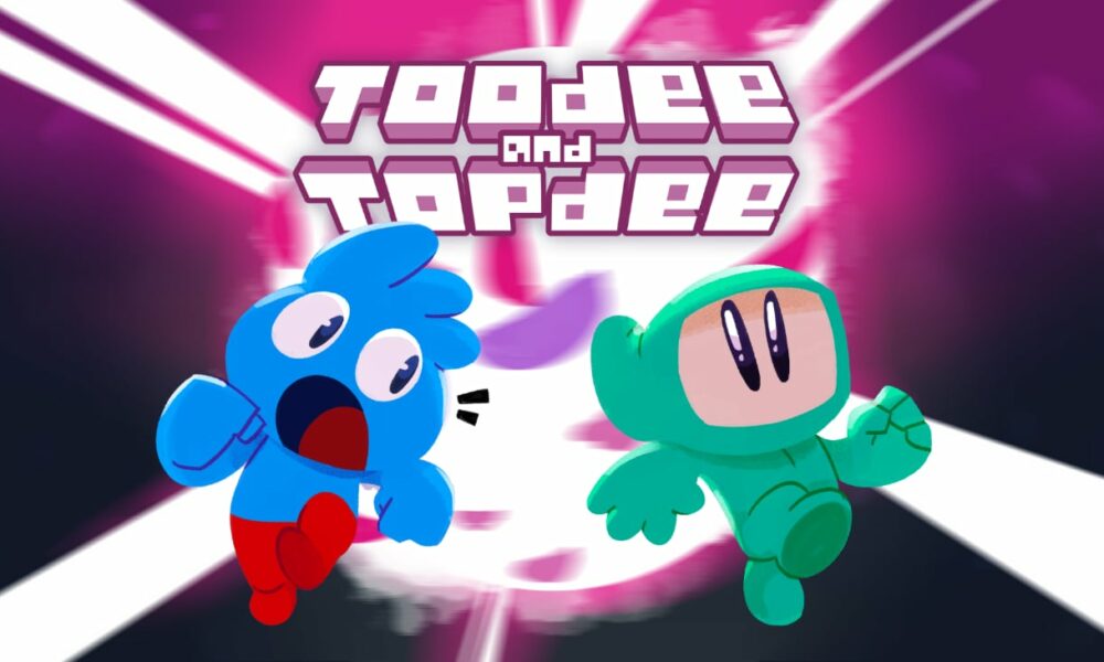 Toodee and Topdee: Kosmisches Abenteuer, das Jump'n'Run und ...