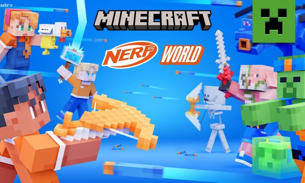 Minecraft stellt den NERF World DLC vor: Ein virtuelles Sprengstoff ...