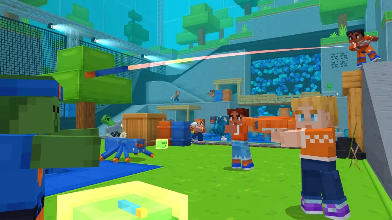 Minecraft stellt den NERF World DLC vor: Ein virtuelles Sprengstoff ...