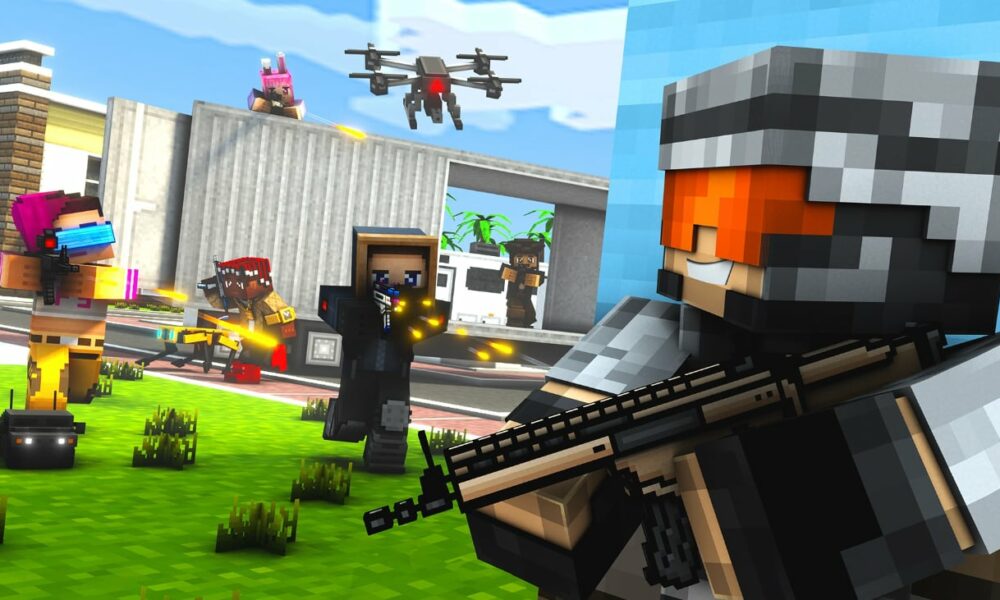 Pixel Strike 3D: Free-2-Play Multiplayer-Ego-Shooter in Minecraft Optik ...
