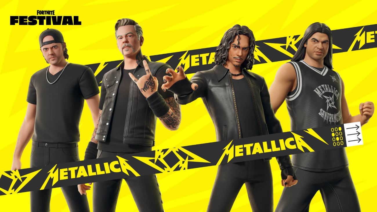 Metallica rocken Fortnite Battle Royale, Rocket Racing und mehr » InsideXbox.de