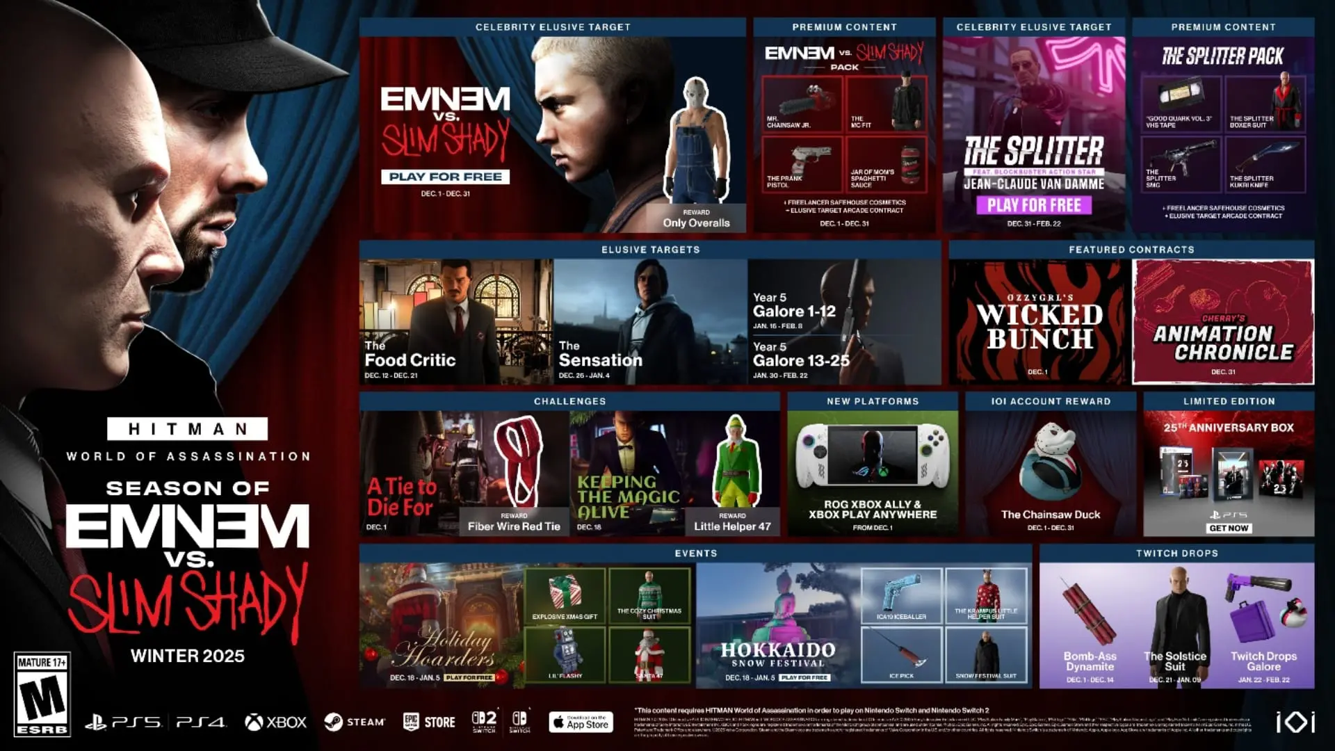 EMINEM vs. Slim Shady – die neue Elusive Target Mission in HITMAN World ...