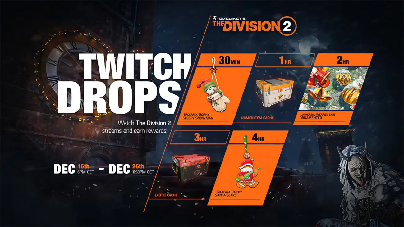 The Division 2: Winter Event 2025 bringt Krampus und Belohnungen